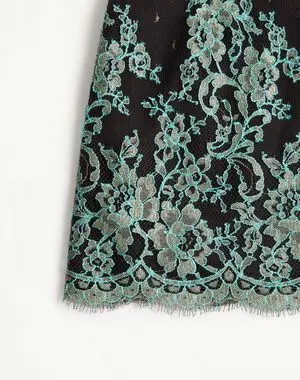 Valentino Garavani Short Lace Skirt