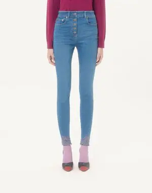 Valentino Garavani Trousers With Lace