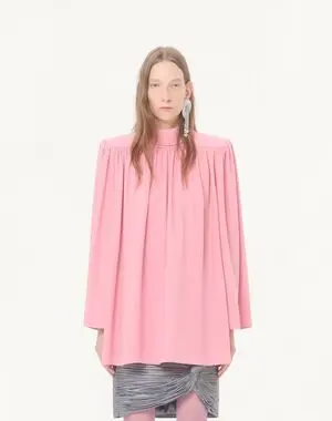 Valentino Garavani Cady Couture Pleated Top