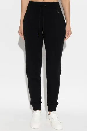 Balmain Wool Pants With Sewn-in Logo