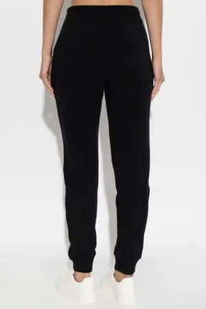 Balmain Wool Pants With Sewn-in Logo
