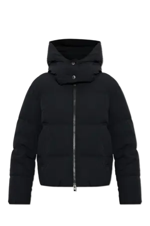 Woolrich Puffer Jacket With Hood - Black