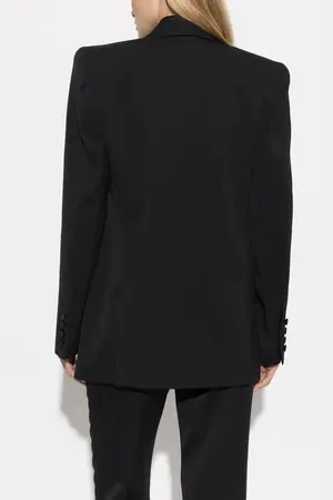 Balmain Wool Blazer With Double Vent