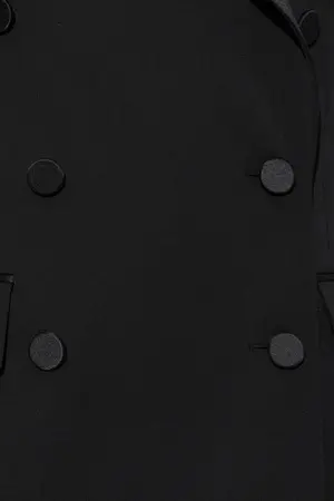 Balmain Wool Blazer With Double Vent