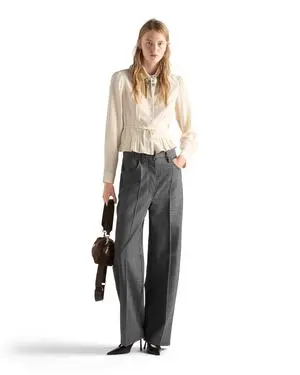 Prada Silk Shirt - Neutral
