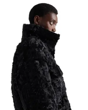Prada Shearling Caban Jacket