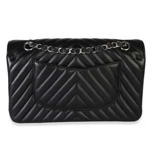 Chanel Chevron Lambskin Classic Double Flap Bag