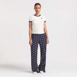 SKIMS Worn In Jersey Shrunken T-shirt - Ecru