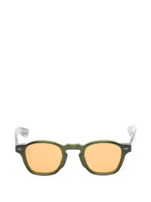 JACQUES MARIE MAGE JACQUES MARIE MAGE Borneo Zephirin Sunglasses Green