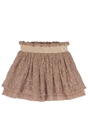 BAJE STUDIO Essie Lace Mini Skirt