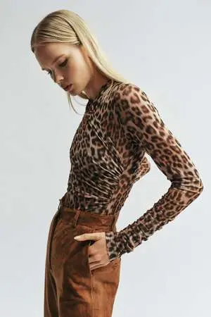 Bardot Kourtney Long Sleeve Bodysuit