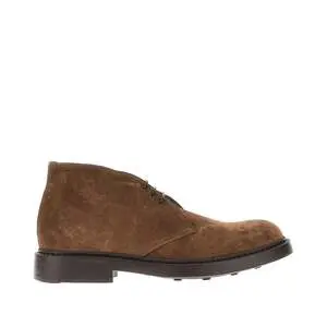 DOUCAL'S Suede Leather Lace-up Boots