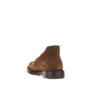 DOUCAL'S Suede Leather Lace-up Boots