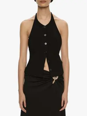 Christopher Esber Droplet Pendant Tailored Vest