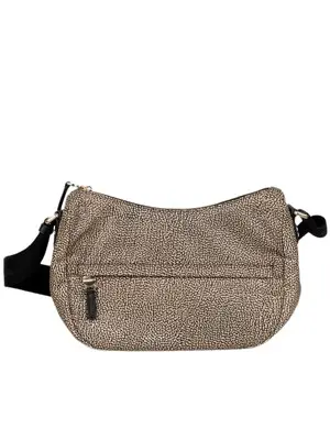 Borbonese Shoulder Bag Luna Small - Brown