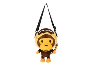 A BATHING APE Baby Milo Takoyaki Cross Body Bag - Brown