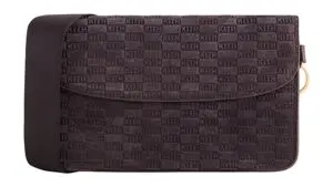 Kith Monogram Suede Envelope K20 Bag - Incognito