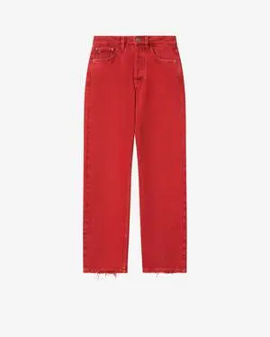 Isabel Marant Étoile Daya Regular Jeans - Red