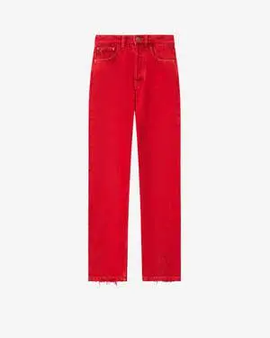 Isabel Marant Étoile Daya Regular Jeans - Red