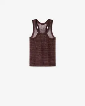 Isabel Marant Étoile Cevara Tank Top - Black-red
