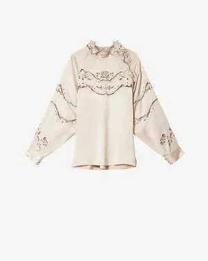 Isabel Marant Étoile Silk Blouse - Champagne