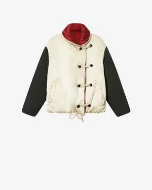 Isabel Marant Étoile Bleza Silk Coat - Champagne