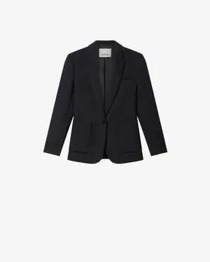 Isabel Marant Étoile Pomili Wool Jacket - Black