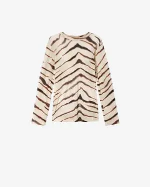 Isabel Marant Étoile Zakane T-shirt - Zebra