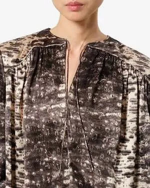 Isabel Marant Étoile Laraya Silk Top