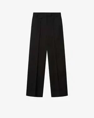 Isabel Marant Étoile Lusia Wool Pants - Black
