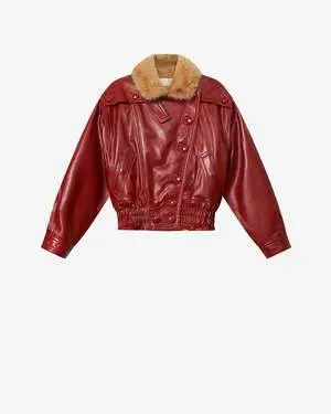 Isabel Marant Étoile Valina Leather Coat