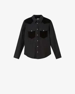Isabel Marant Étoile Vegas Shirt - Black