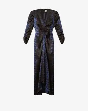 Isabel Marant Étoile Albini Silk Dress - Midnight