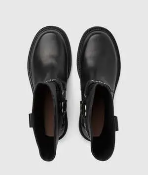 Karl Lagerfeld Sadie Studded Harness Boots