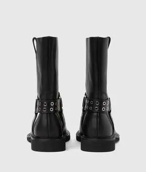 Karl Lagerfeld Sadie Studded Harness Boots