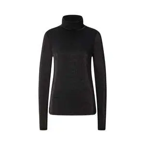 Bogner Silva Long-sleeve Turtleneck Top - Black