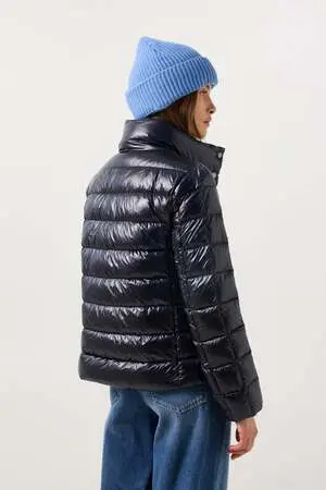 Bogner Marcy Quilted Down Jacket - Navy