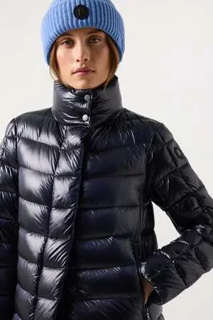 Bogner Marcy Quilted Down Jacket - Navy