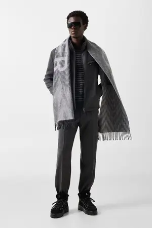 Bogner Milan Virgin Wool Blend Zip-up Jacket