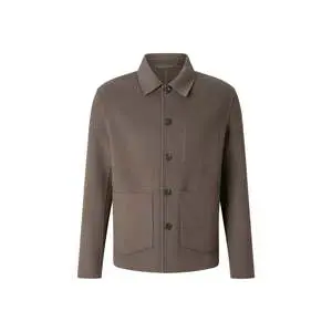 Bogner Mirco Double-faced Wool Shirt Jacket - Brown