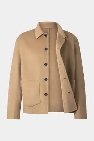 Bogner Mirco Double-faced Wool Shirt Jacket - Camel