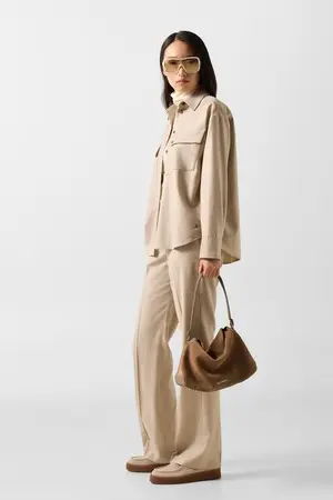 Bogner Jody Virgin Wool Pants - Camel