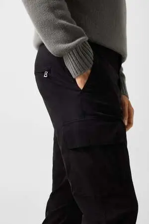 Bogner Bruno Cargo Pants With Subtle Logo Details - Black