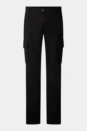 Bogner Bruno Cargo Pants With Subtle Logo Details - Black