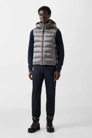 Bogner Quilted Down Vest - Gray