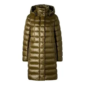 Bogner Quilted Down Coat - Olive