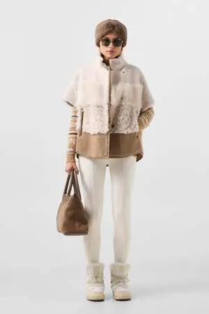 Bogner Lexy Lambskin And Shearling Jacket