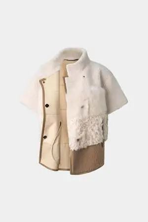 Bogner Lexy Lambskin And Shearling Jacket