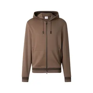 Bogner Forest Jersey Hoodie Jacket - Brown