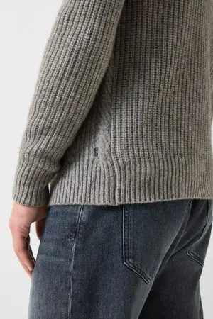 Bogner Eros Yak Wool Turtleneck Pullover - Gray